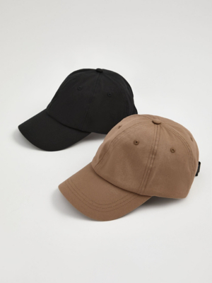Neutral Caps 2 Pack | Men | George at ASDA