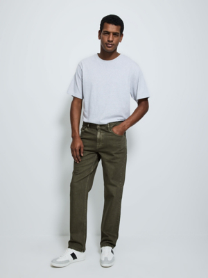 Straight Fit Jeans With Stretch | Men | George at ASDA