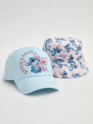 Disney Stitch & Angel Cap and Bucket Hat Set | Kids | George at ASDA