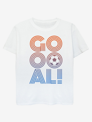 NW2 Football Slogan Kids White Printed T-Shirt | Kids | George at ASDA