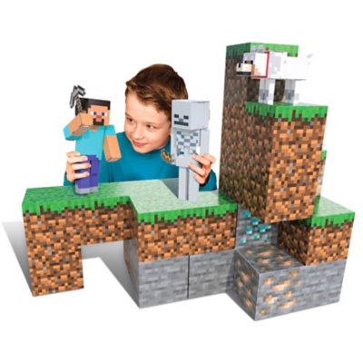 Minecraft Make Your Own Skeleton Mountain Kit | Toys & Character ...