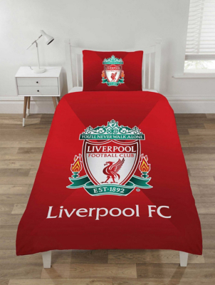 Liverpool Crest Single Duvet Set | Home | George at ASDA