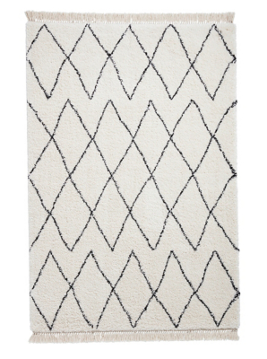 Think Rugs Boho Shaggy Moroccan Rug | Home | George at ASDA