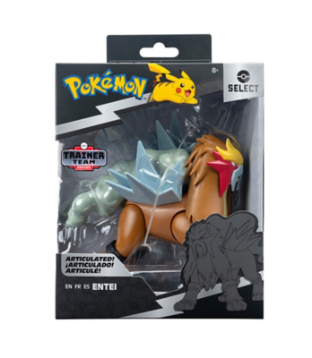 Pokémon Select 6-Inch Articulated Entei Figure | Action Figures ...