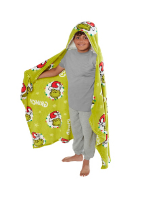 The Grinch 'Stars' Hooded Fleece | Home | George at ASDA