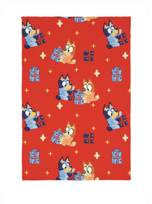 Bluey Gifts Christmas Fleece Blanket | Home | George at ASDA