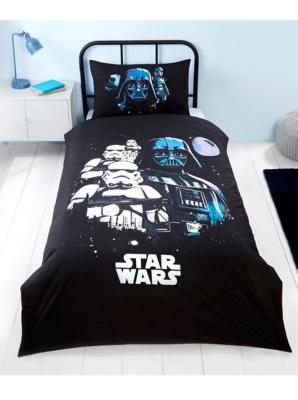 Disney Star Wars Reversible Single Duvet Set | Home | George at ASDA