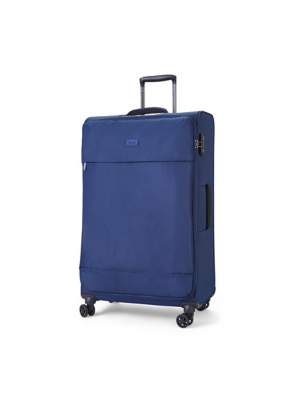 Rock TR-0264-NAV Paris Navy Soft Shell Suitcase | Holiday Shop | George ...