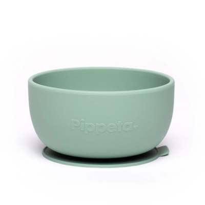 Pippeta Meadow Green Silicone Suction Bowl | Baby | George at ASDA