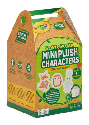 Crayola Sew Your Own Mini Plush Characters | School | George at ASDA