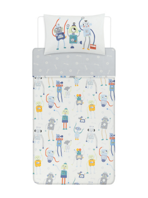 Robot Single Reversible Duvet Set | Home | George at ASDA
