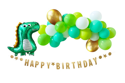 Green Dinosaur Balloon Garland | Toys & Character | George at ASDA