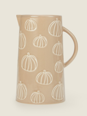 Natural Ceramic Pumpkin Jug | Home | George at ASDA