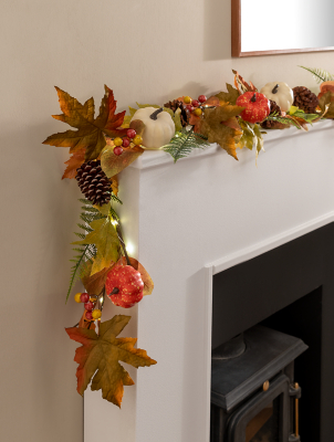 LED Harvest Garland | Home | George at ASDA