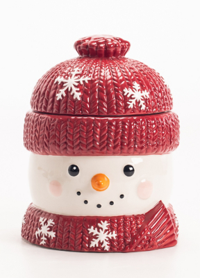 Red Christmas Snowman Sweetie Jar | Home | George at ASDA