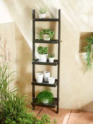 Black Planter Ladder | Outdoor & Garden | George at ASDA