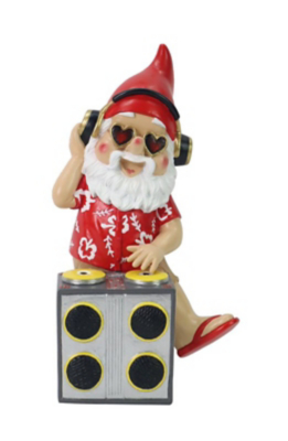 Red DJ Grandad Gnome | Outdoor & Garden | George at ASDA