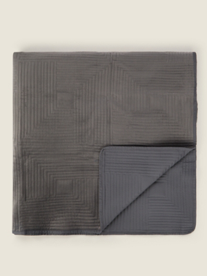 Plain Pinsonic Throw | Home | George at ASDA