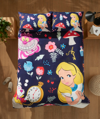 Disney Alice & Friends Reversible Duvet Set | Home | George at ASDA