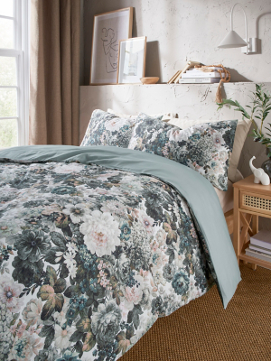 Smooth & Silky Digital Floral Bloom Print Duvet Set | Home | George at ASDA