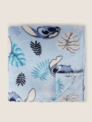 Disney Stitch Blue Blanket | Home | George at ASDA