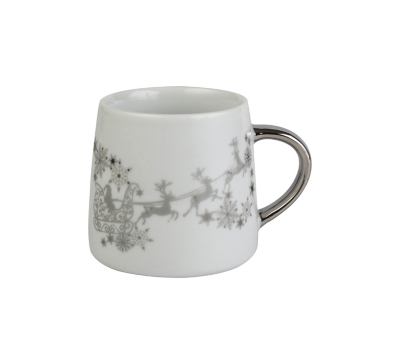 Christmas Santa Sleigh Snow Scene Mug | Home | George at ASDA