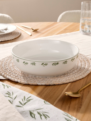 State Stacey Solomon Olive Leaf Pasta Bowl | Home | George at ASDA