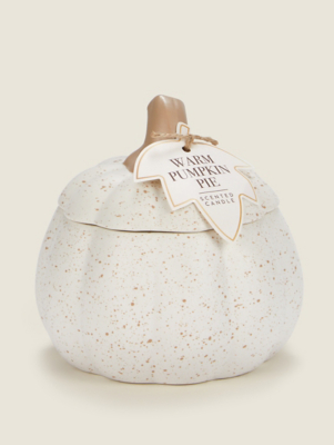 Natural Warm Pumpkin Pie Large Ceramic Candle | Home | George at ASDA