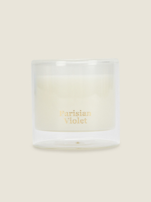 White Small Parisian Violet Luxury Candle | Home | George at ASDA