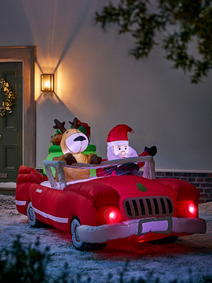 Inflatable Car Christmas Decoration | Christmas | George at ASDA