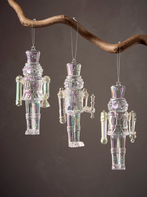 Iridescent Soldier Christmas Decoration Pack | Christmas | George at ASDA