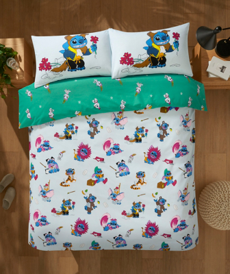 Disney Stitch Dress Up Reversible Duvet Set | Home | George at ASDA