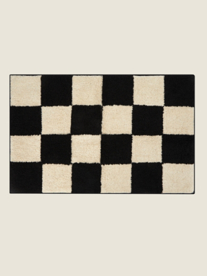 Checkerboard Bath Mat | Home | George at ASDA