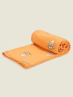 Disney Tigger Orange Double-Sided Jersey Blanket | Home | George at ASDA