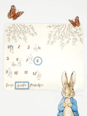 Peter Rabbit Natural Milestone Mat | Baby | George at ASDA