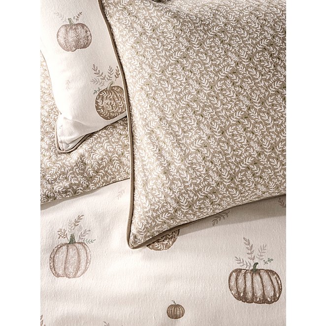 Stacey Solomon Pretty Pumpkin Reversible Brushed Cotton Duvet Set ... Stacey Solomon Pretty Pumpkin Reversible Brushed Cotton Duvet Set ...