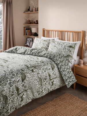 Green Forest Friends Duvet Set | Home | George at ASDA