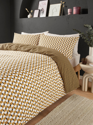 Geo Clash Duvet Set | Home | George at ASDA