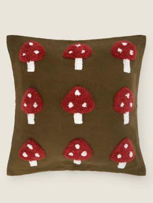 Green Tufted Toadstool Cushion | Home | George at ASDA