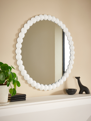 Round Bobbin Edge Mirror | Home | George at ASDA