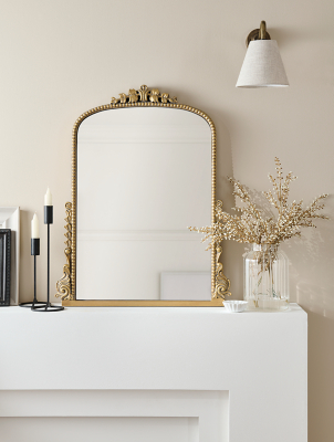 Gold-Tone Antique Mirror | Home | George at ASDA