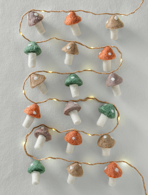 Mushroom String Lights | Home | George at ASDA