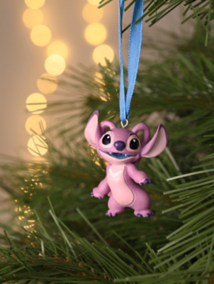 Disney Angel Pink Christmas Bauble | Christmas | George at ASDA