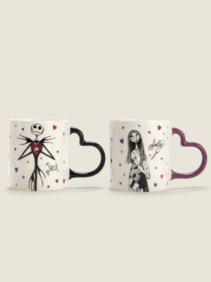 Nightmare Before Christmas Valentine's Mug - Set of 2 | Home | George ...
