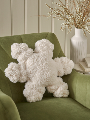 Stacey Solomon White Snowflake Christmas Cushion | Home | George at ASDA