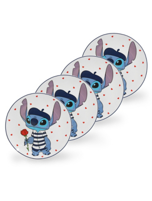 Disney Stitch Love Dinner Plate - Set of 4 | Home | George at ASDA