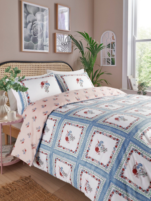 Spring Patch Reversible Duvet Set | Home | George at ASDA