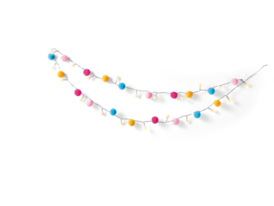 Pom-Pom String LED Lights | Toys & Character | George at ASDA