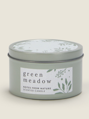 Green Meadow Tinned Candle | Home | George at ASDA