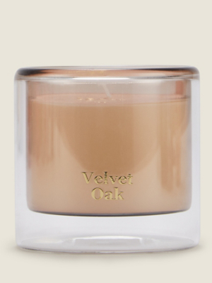 Natural Velvet Oak Small Luxury Candle | Home | George at ASDA